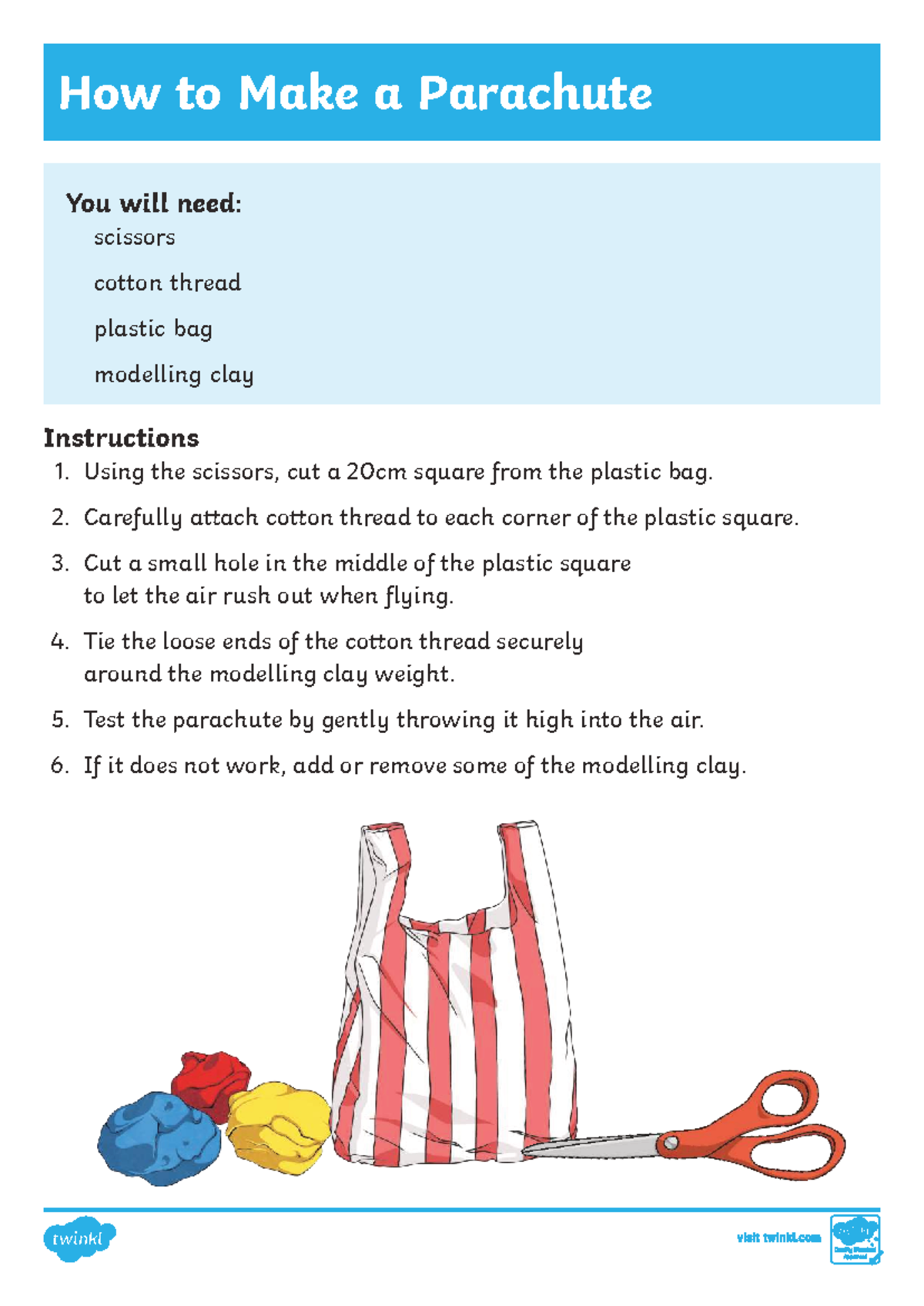 Au-t2-e-905-how-to-make-a-parachute-procedure-writing-sample ver 3 ...