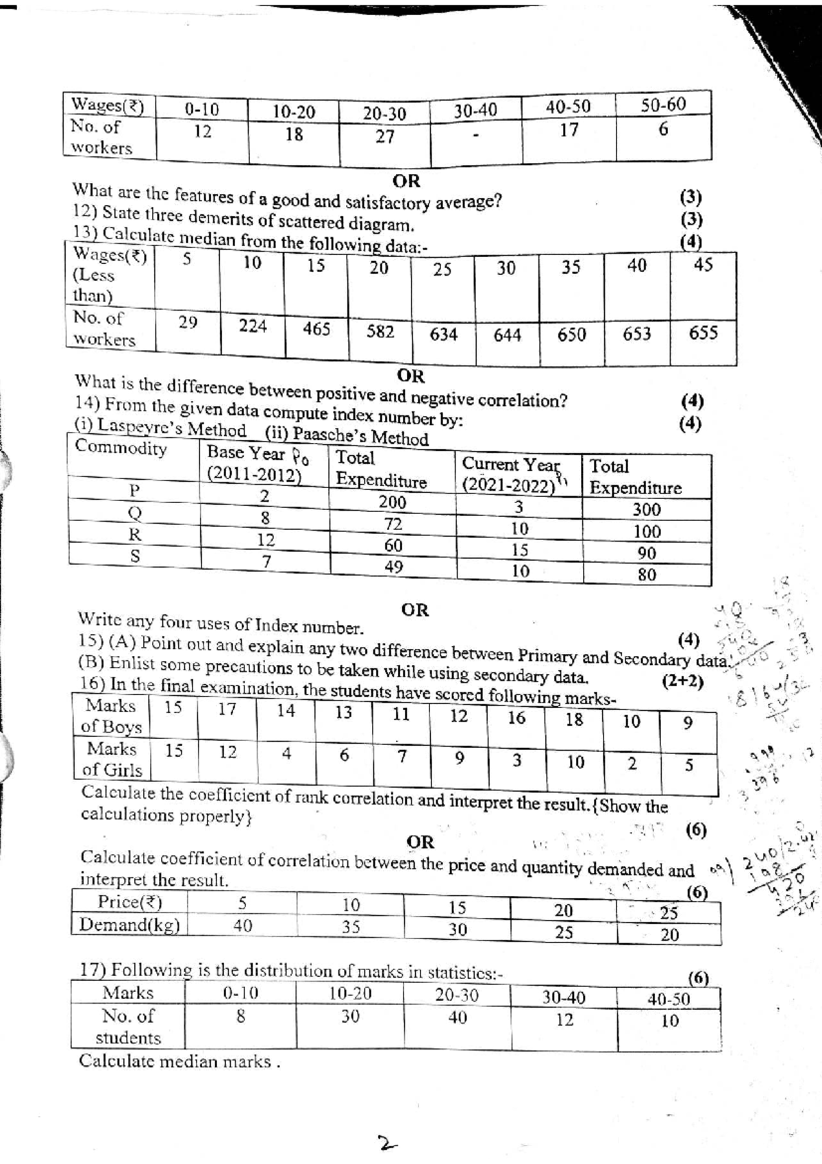 Eco Assignment: Statistical Analysis & Correlation Techniques - Studocu