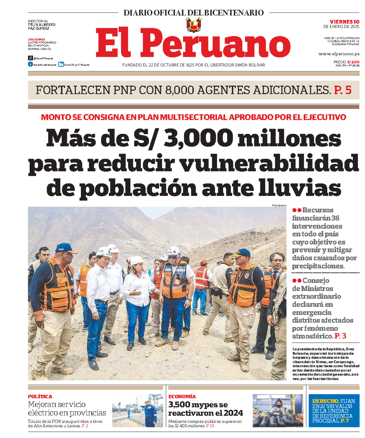 EL.peruano 10 - diario el peruano - El Peruano DIARIO OFICIAL DEL ...