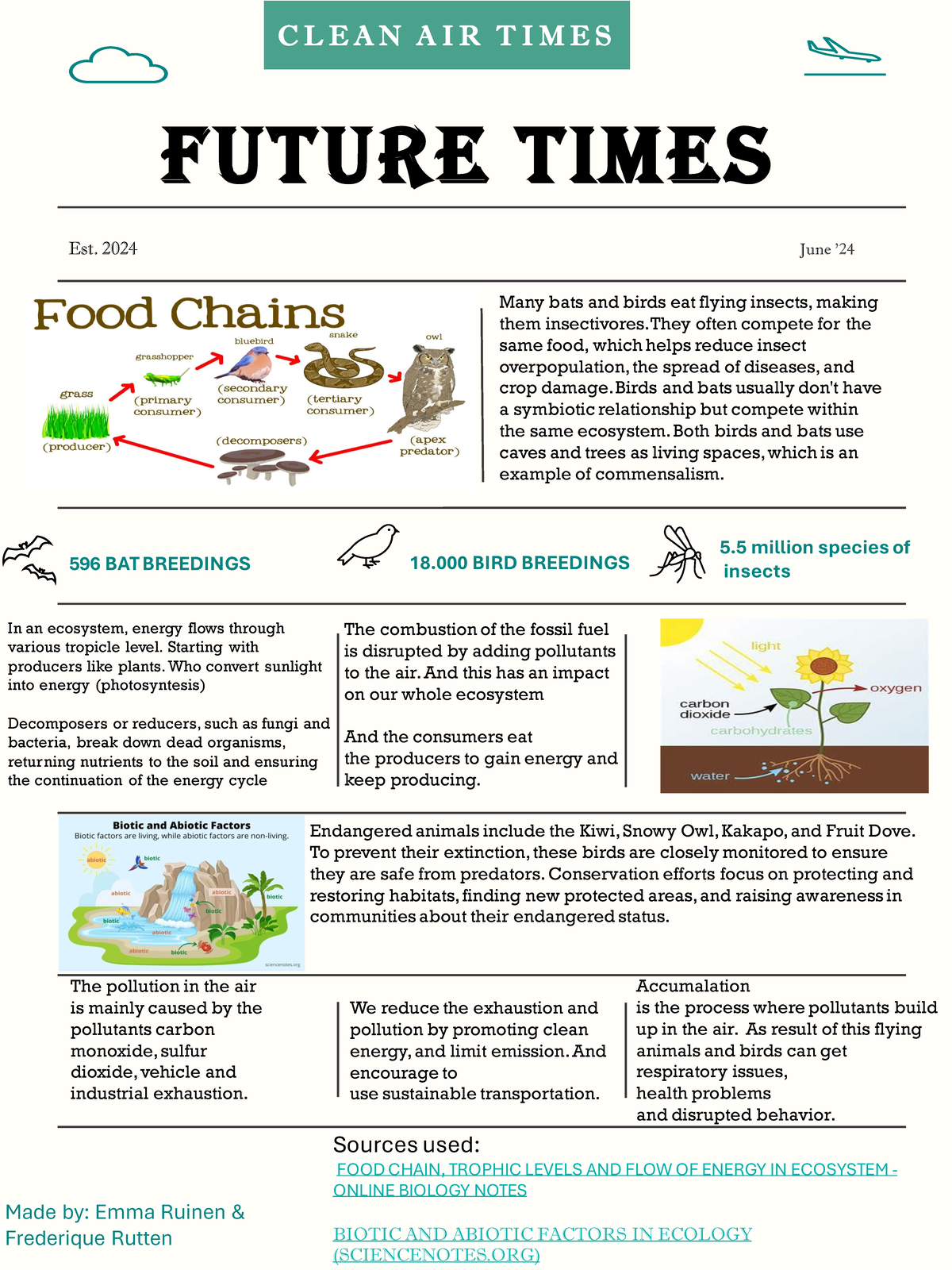 Biologie PowerPoint: Ecosystem Interactions & Pollution Effects ...