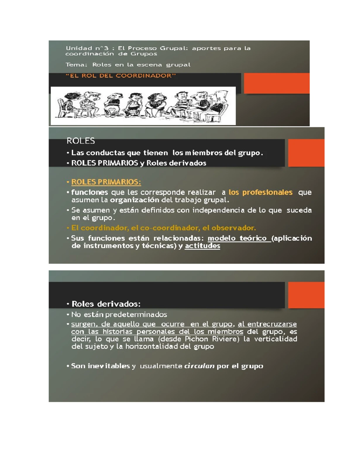 LOS Organizadores Grupales. Anzieu Y Pichon - Los organizadores ...