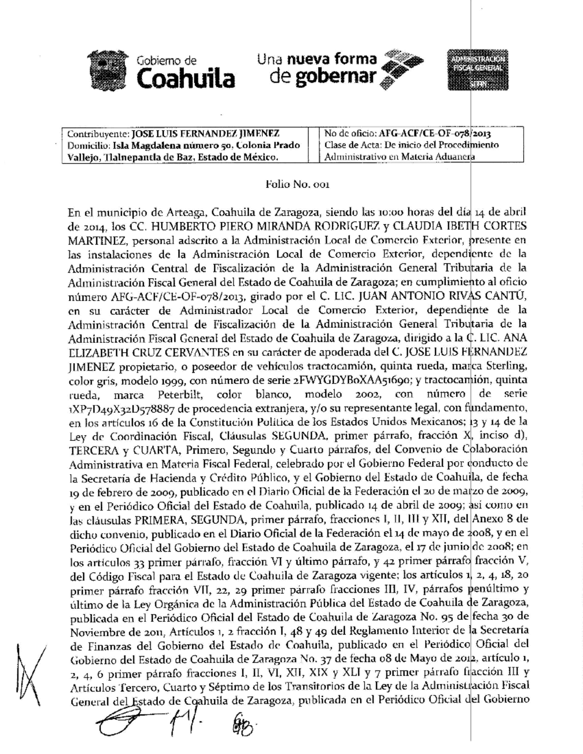 Ejemplo de ACTA PAMA: Guía de Redacción y Formato - Studocu