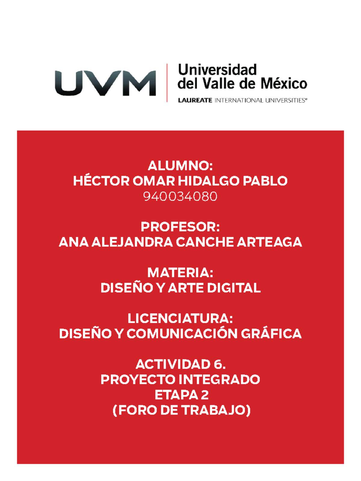 A6 HOHP - Actividad final, publicidad del rediseño de una empaque ...