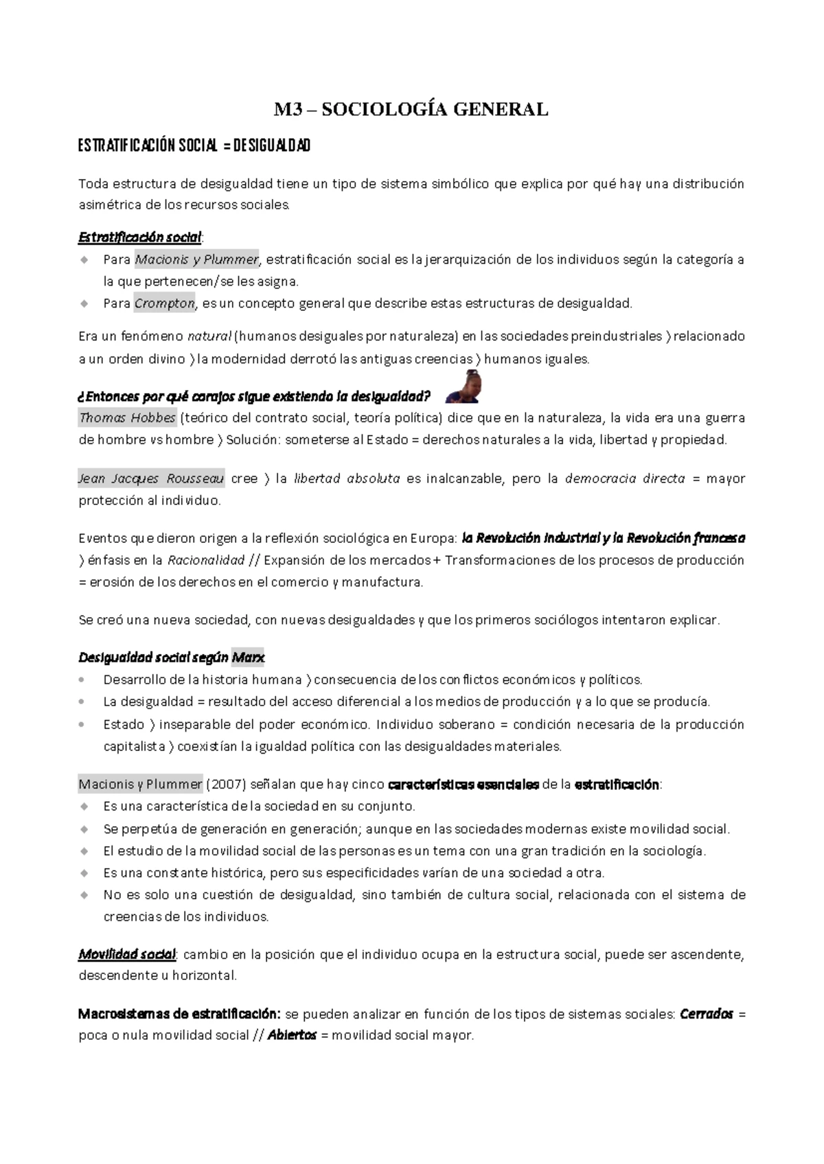10-11-2023 - Sociología General- 2do Parcial - NG - "No se trata de ...