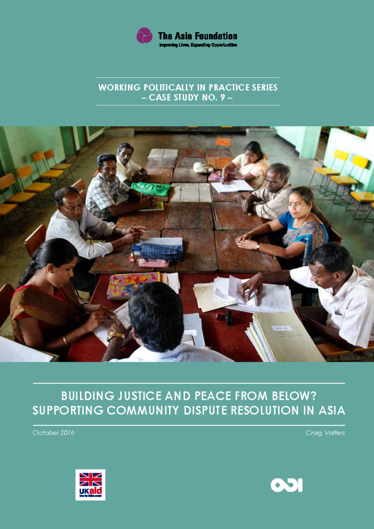 Supporting Community Dispute Resolution in Asia: A Critical Case Study ...
