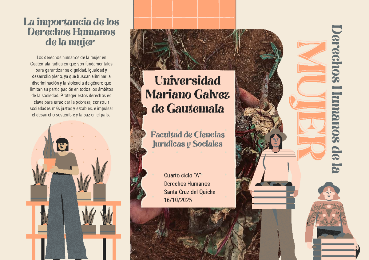 Derechos Humanos de la Mujer en Guatemala - Cuarto Ciclo REJUM - Studocu