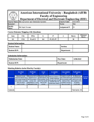 Lab Manual 4103: STM32 Microcontroller LED Blink & Traffic Light Control - Studocu