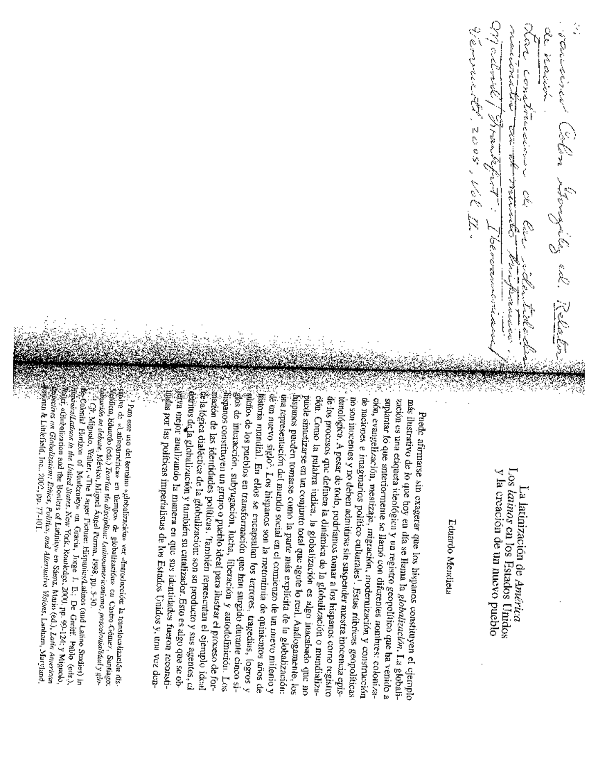 Comprehensive Study Notes for Course XYZ101: Latinization of America ...