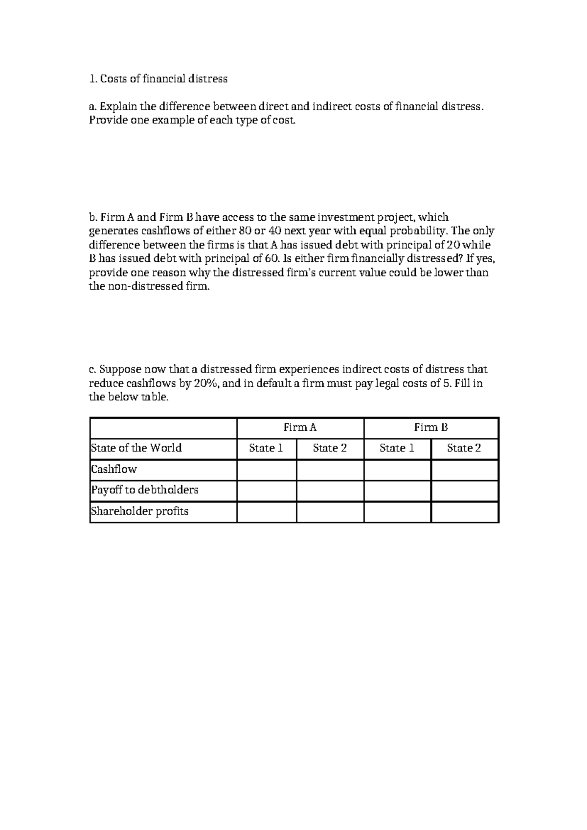 Exercises Tutorial 2 (2025): Financial Distress Analysis and ...