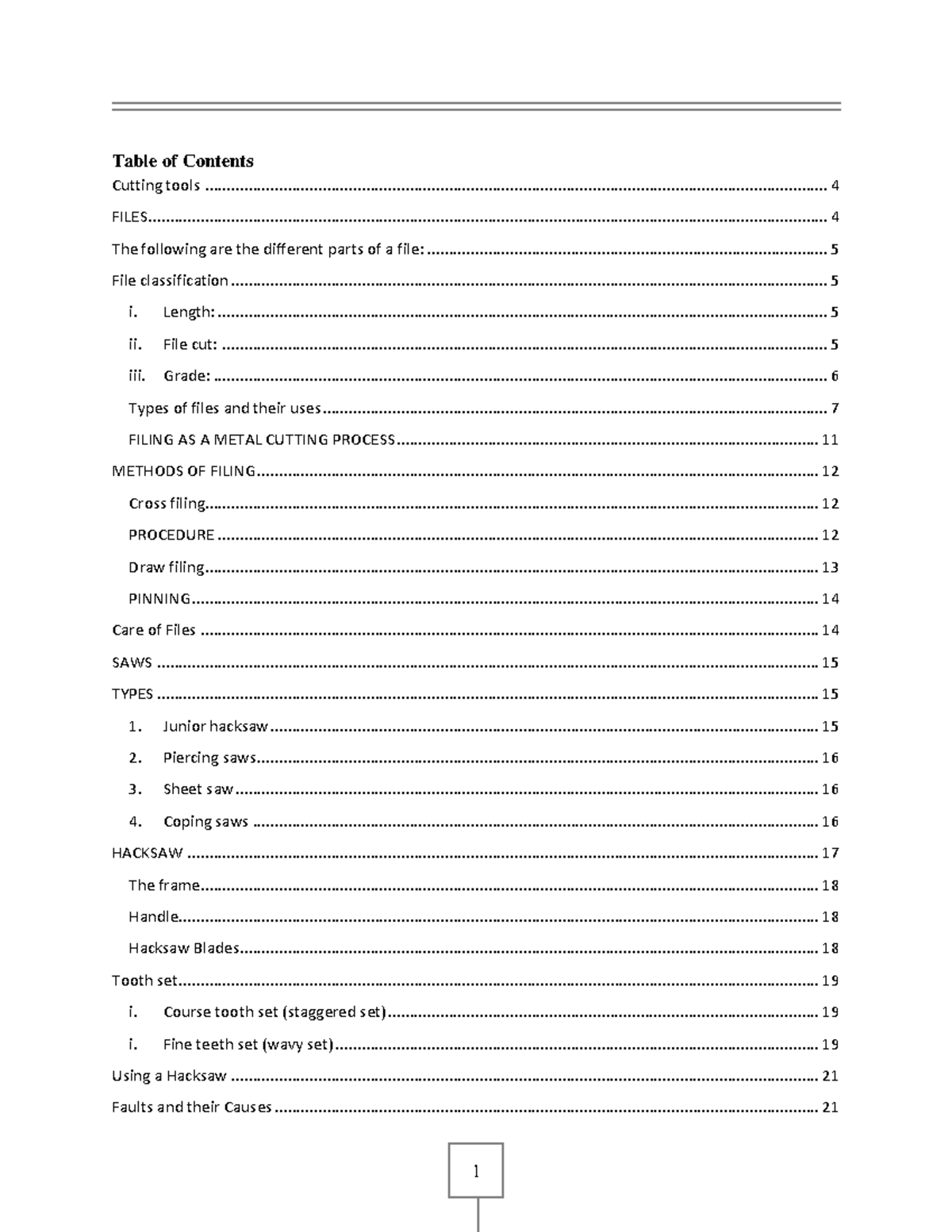 Bench Hand Tools: A Comprehensive Guide to Cutting Tools and Their Uses ...