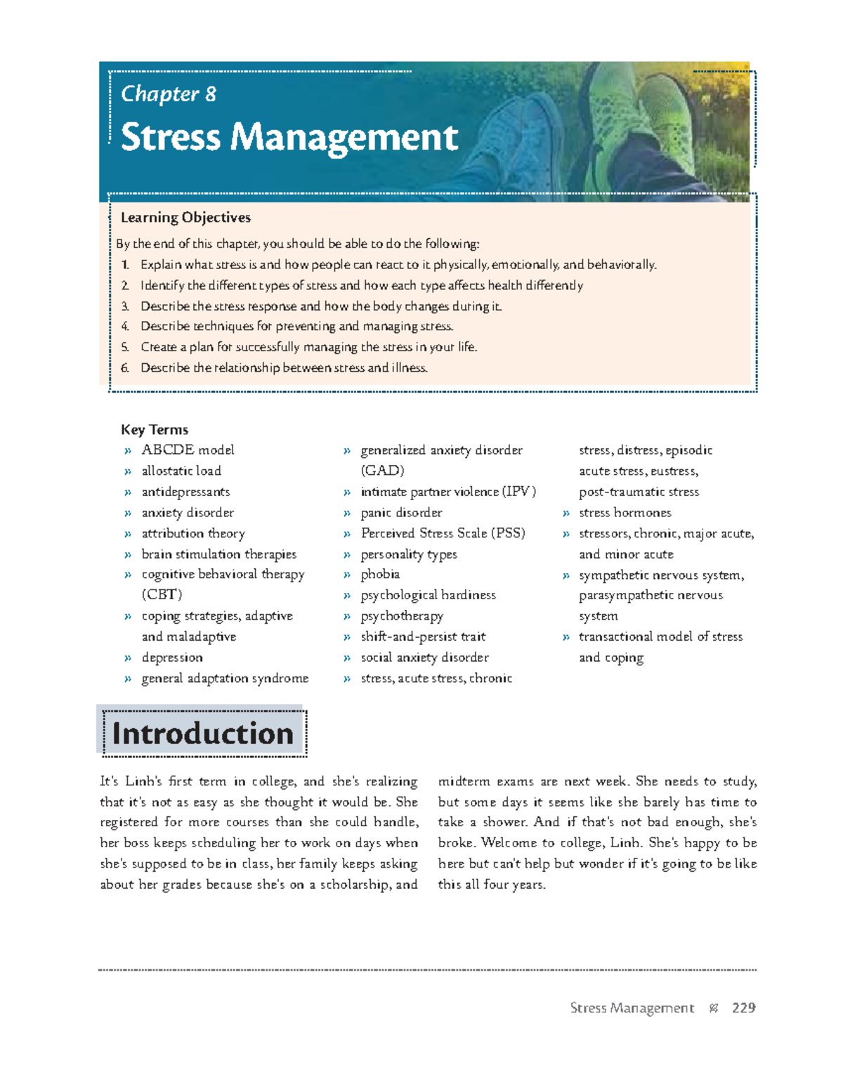 Stress Management Techniques and Strategies for Students - Chapter 8 ...