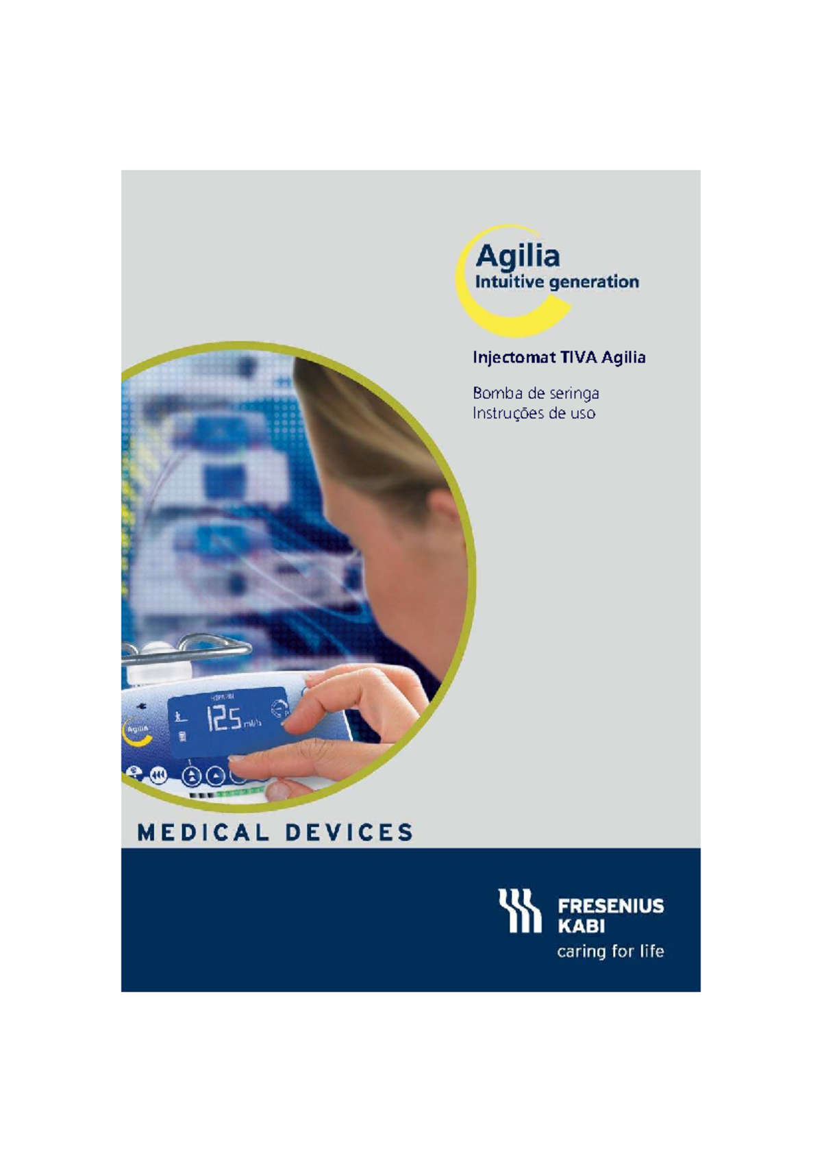 Manual de Instruções da Bomba de Seringa Injectomat TIVA Agilia - Studocu
