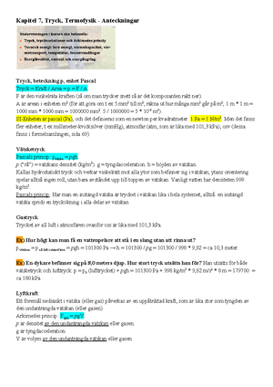 Fysik 1 - uppgifter och övningar - FY 1: F01 Rörelse och Newton’s lagar ...