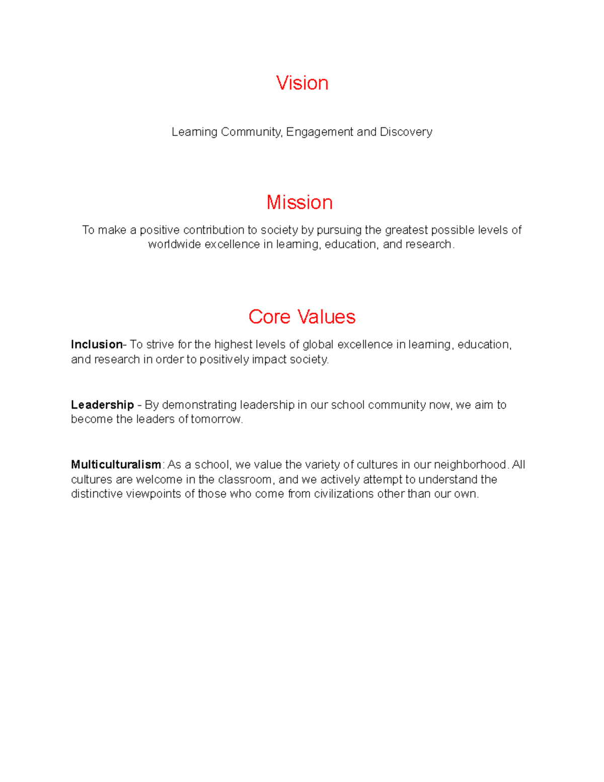 Bacla-an TUP Mission, Vision & Core Values: A Comprehensive Overview ...