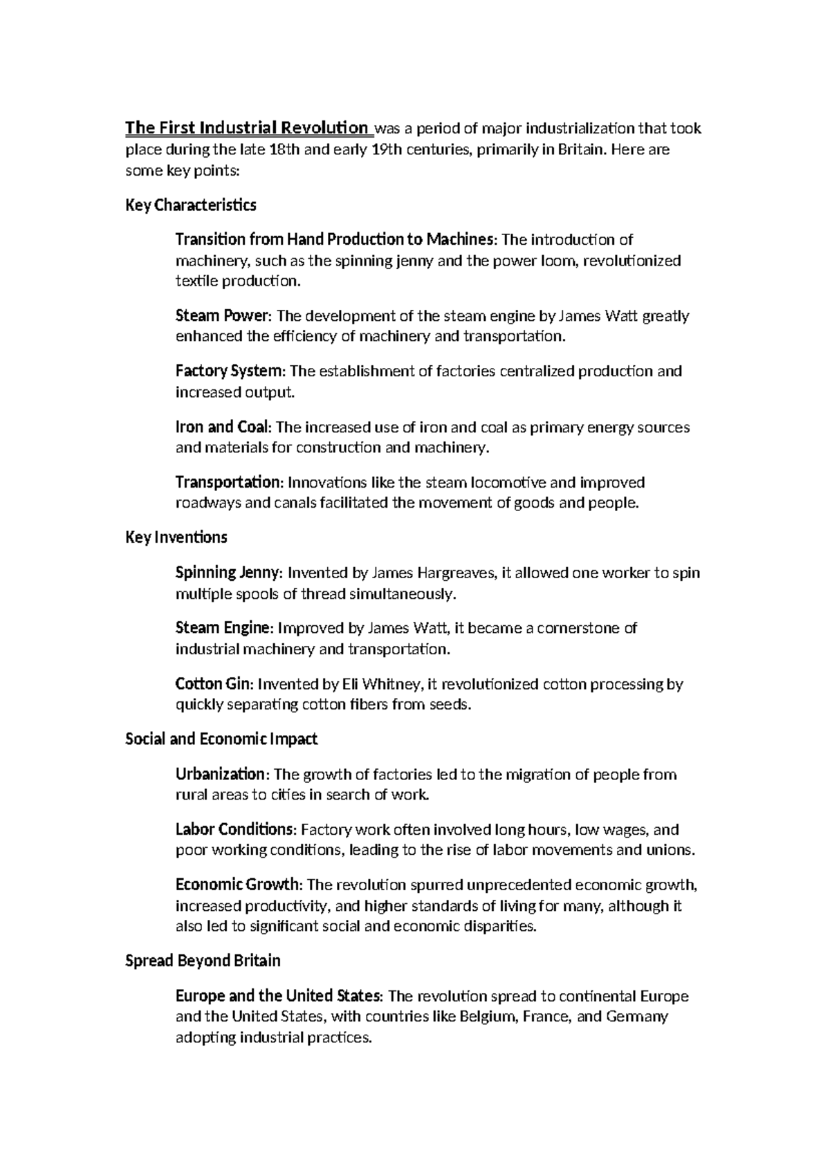 Digital Transformation Notes 204: Key Insights on 4IR and AI - Studocu