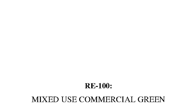 AR144-1S: Mixed-Use Commercial Green Architecture Research - Studocu