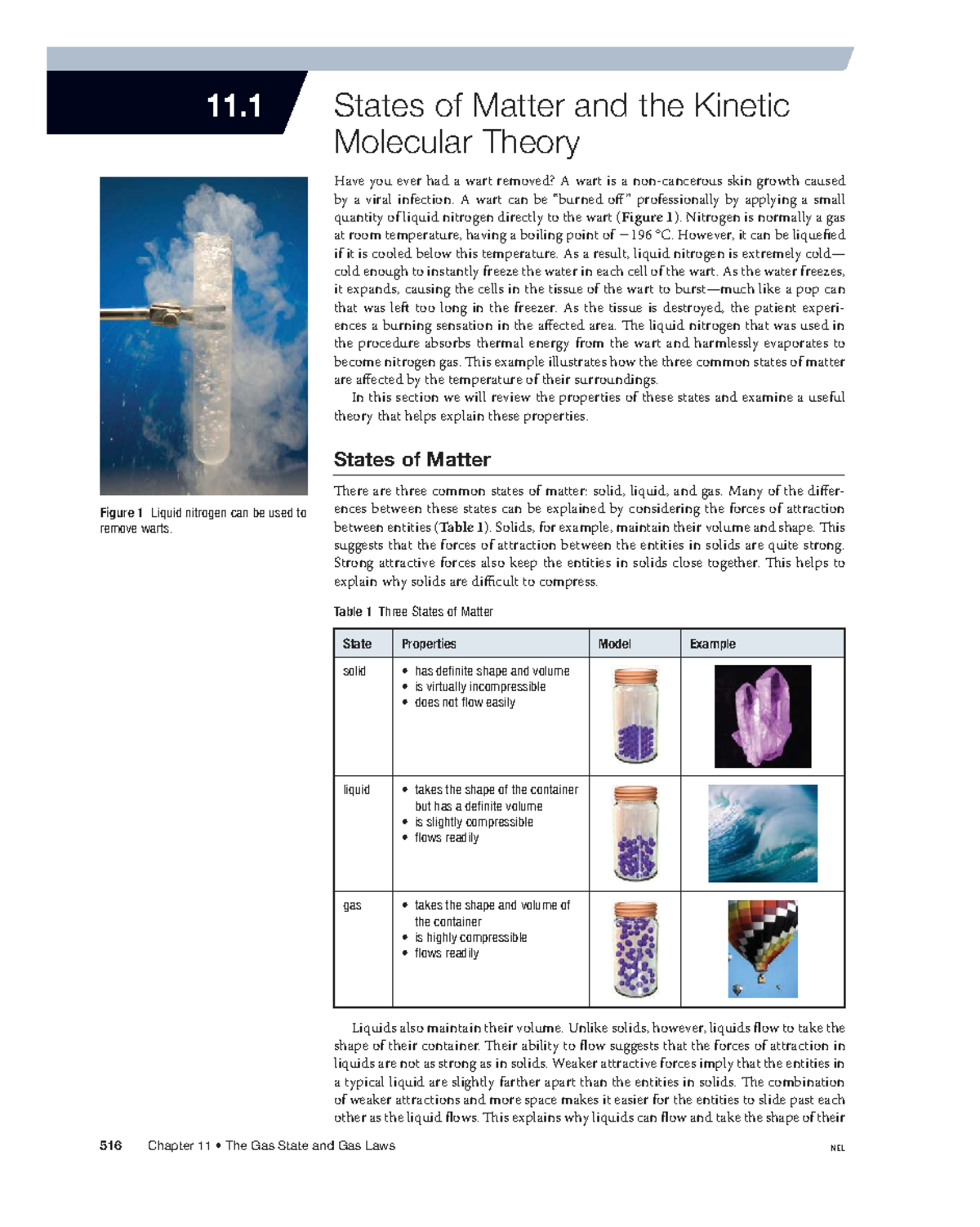 11.1 States of Matter & Kinetic Molecular Theory Overview - Studocu