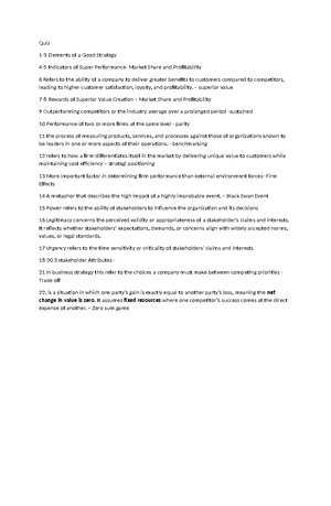 Lesson 4 Operations Management and TQM - Lesson Four. Goods and Service ...