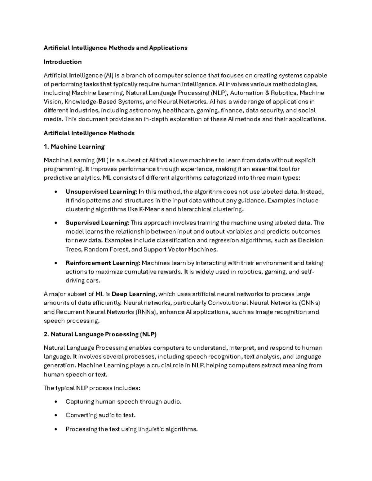 Artificial Intelligence Methods and Applications - Artificial ...