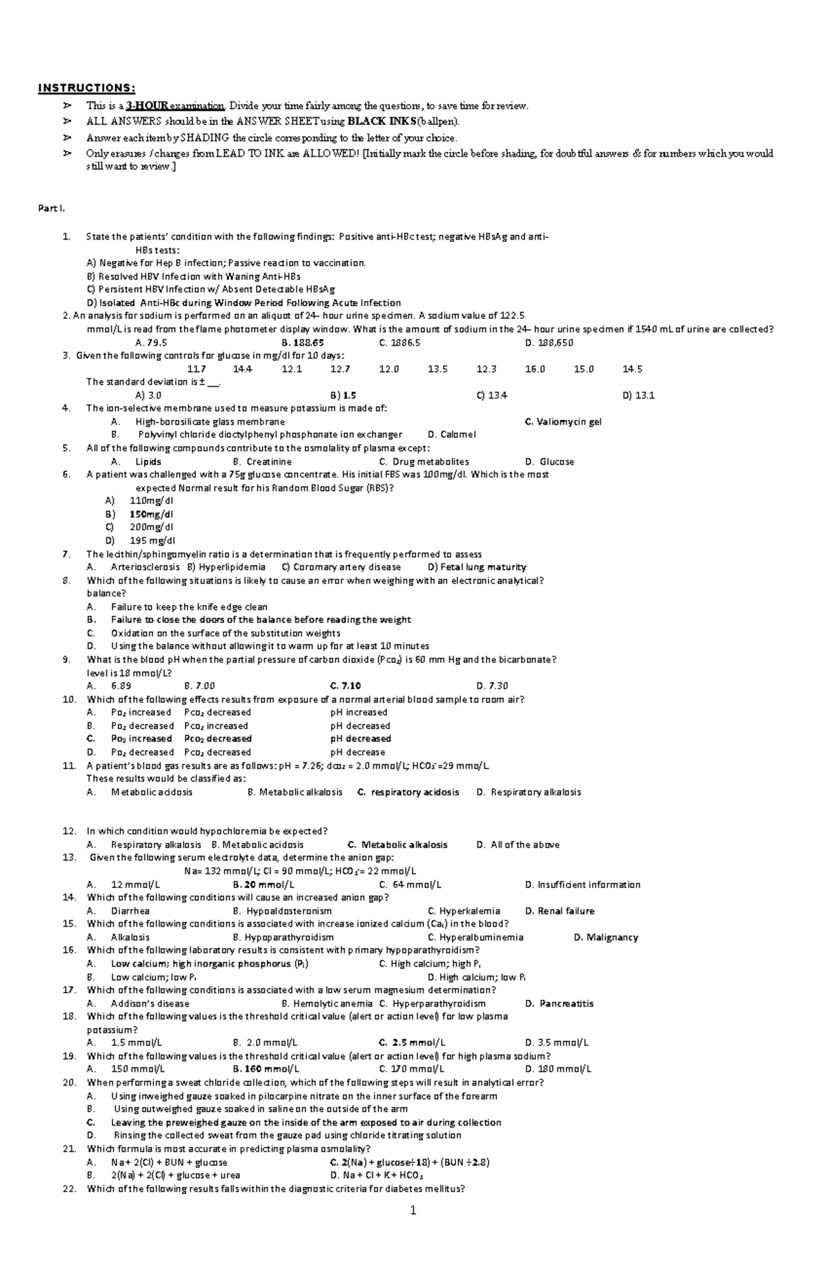 CC3 Final Exam: Comprehensive Answers and Explanations - Studocu