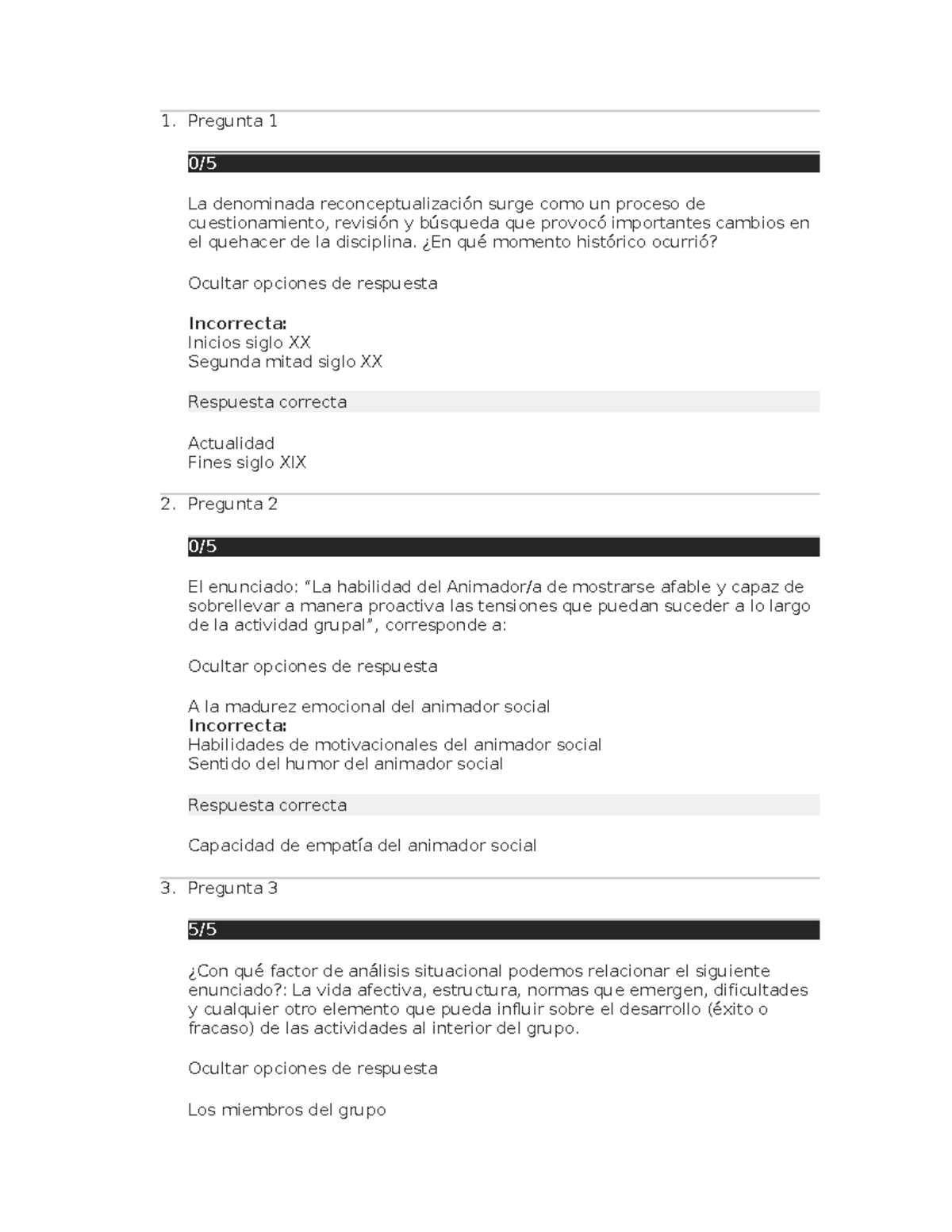 Prueba 1 Trabajo Social con Grupos AÑO 2024: Preguntas y Respuestas - Studocu