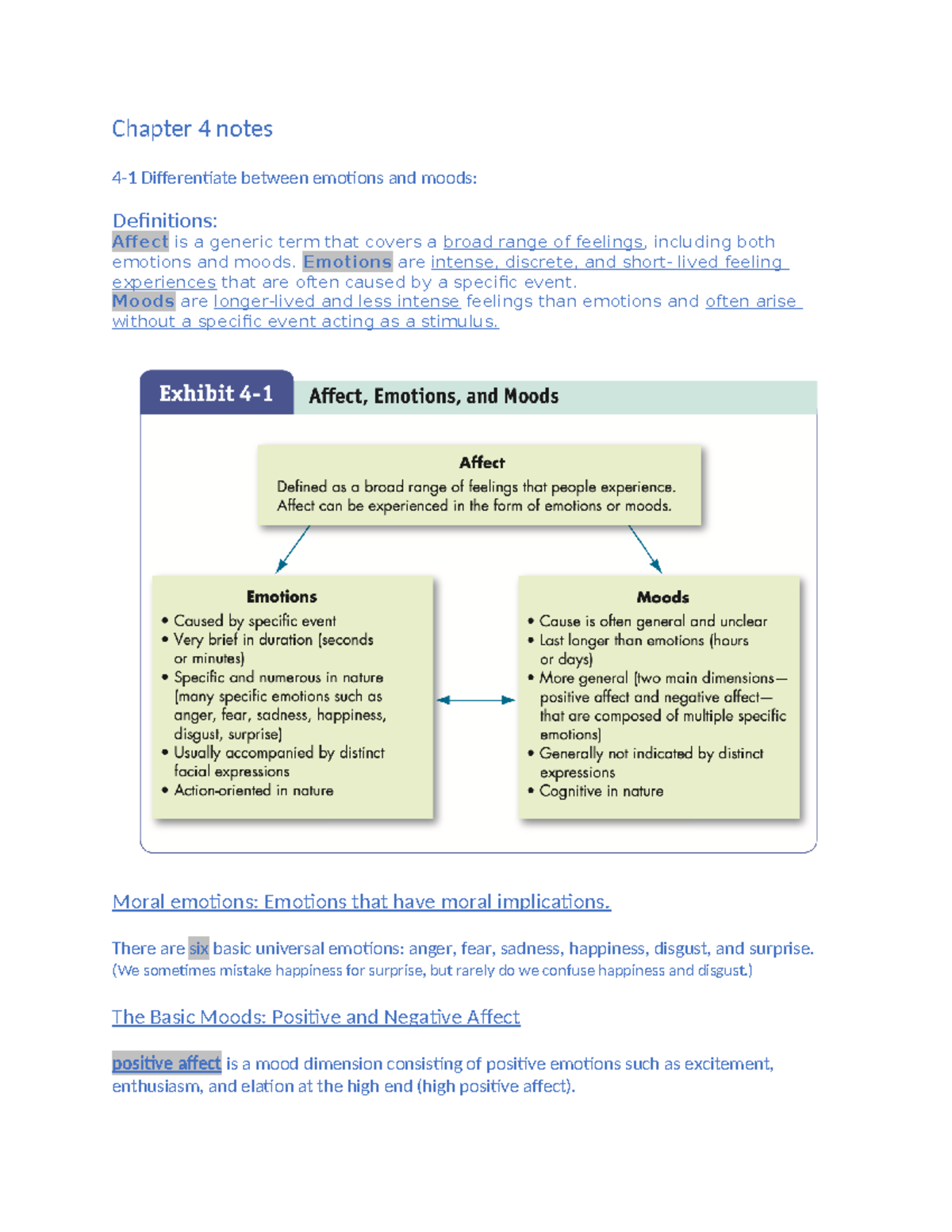 Chapter 4 notes - mpw chap 4 - Chapter 4 notes 4-1 Differentiate ...