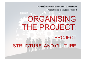 [Solved] project authorisation procedures - Principle of Project ...