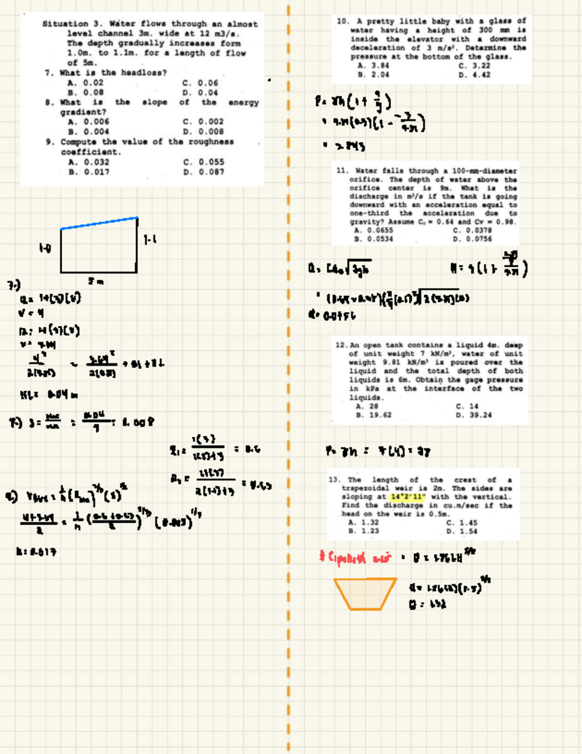 Note 9 - Class Notes on Advanced Calculations - Studocu