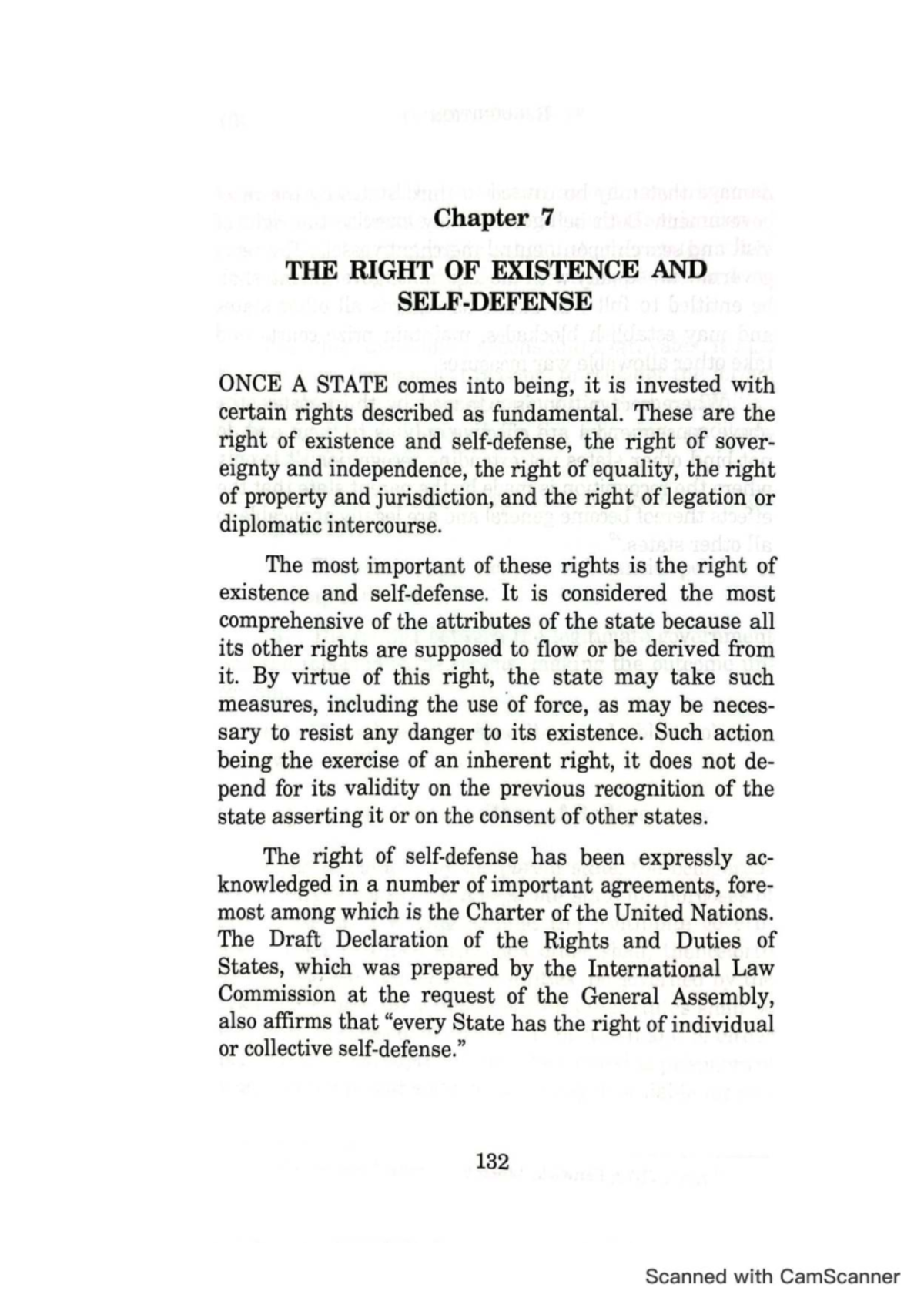 P Intel Chapter 7 & 8: The Right of Existence and Independence - Studocu