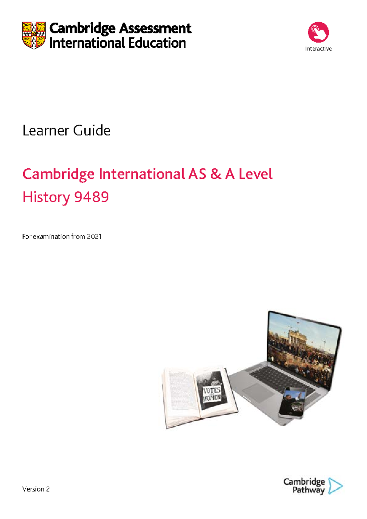 9489 AICE History Student Learner Guide - Learner Guide Cambridge ...