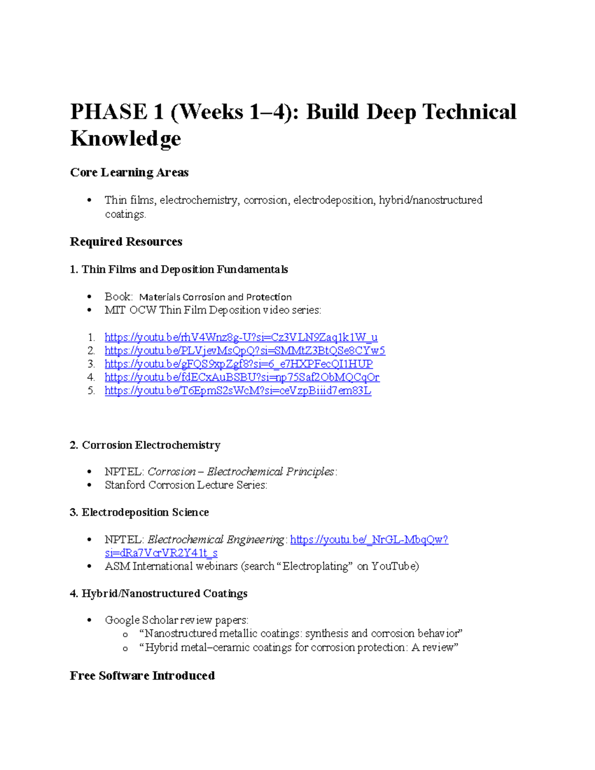 Corrosion Thesis Proposal: Deep Dive into Thin Films ...