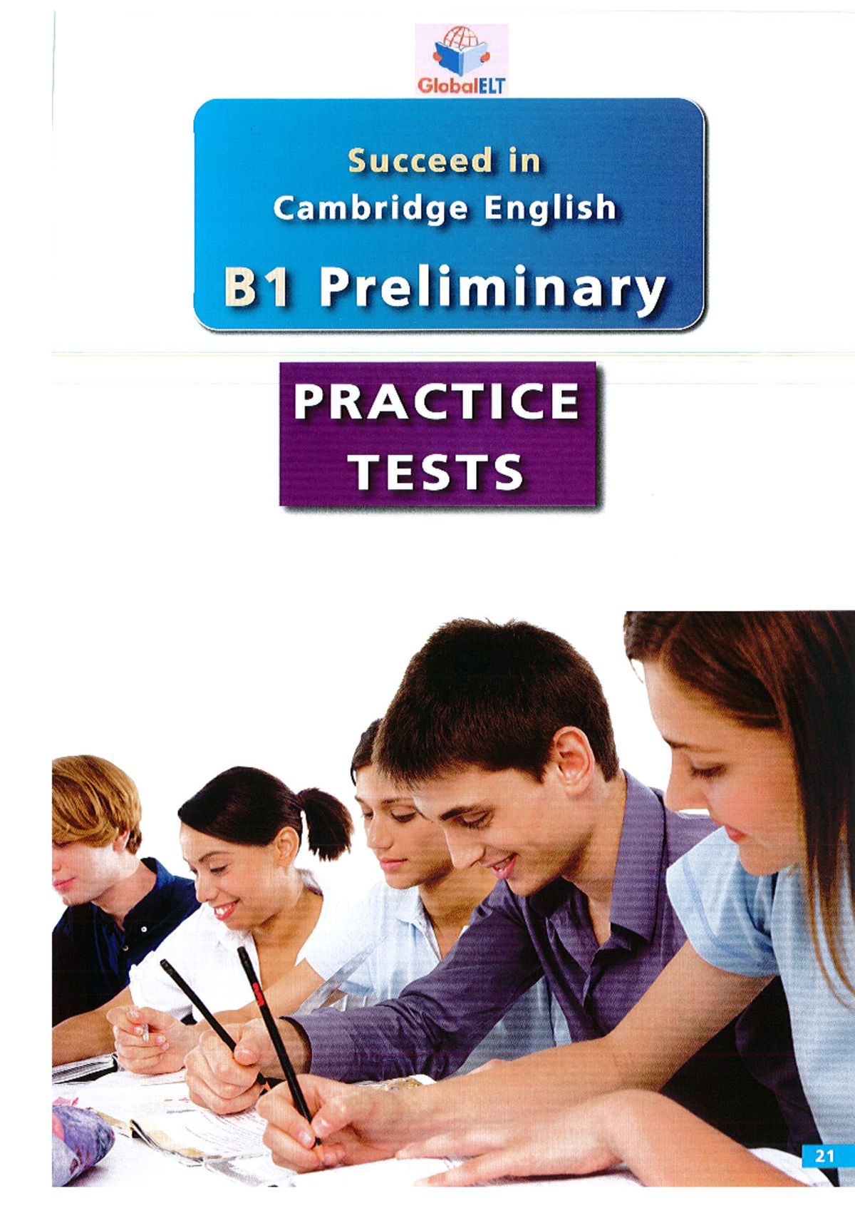 Succeed in Cambridge English B1 Preliminary - Practice Test 8 - Studocu