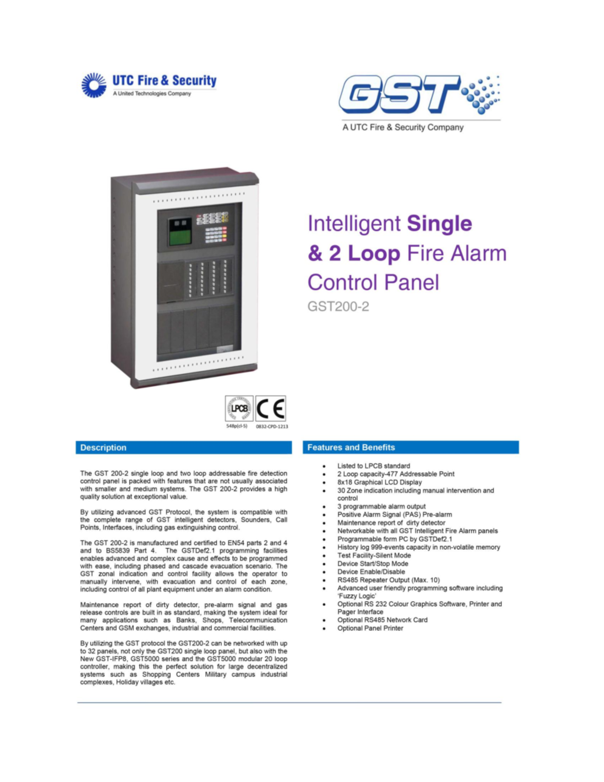 GST200-2 Final Exam Study Notes on Intelligent Fire Alarm Control Panel ...