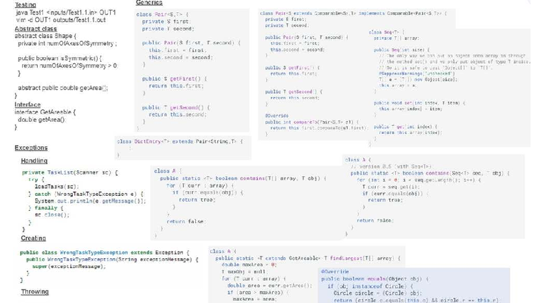 CS2030S PE1 Java Generics and Exception Handling Cheatsheet - Studocu