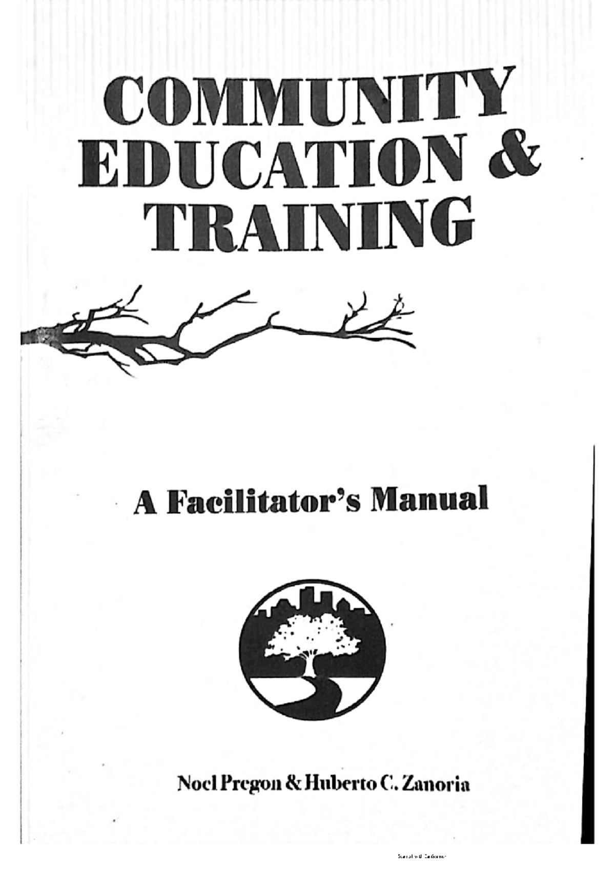 Community Education & Training Manual: A Guide for Facilitators - Studocu
