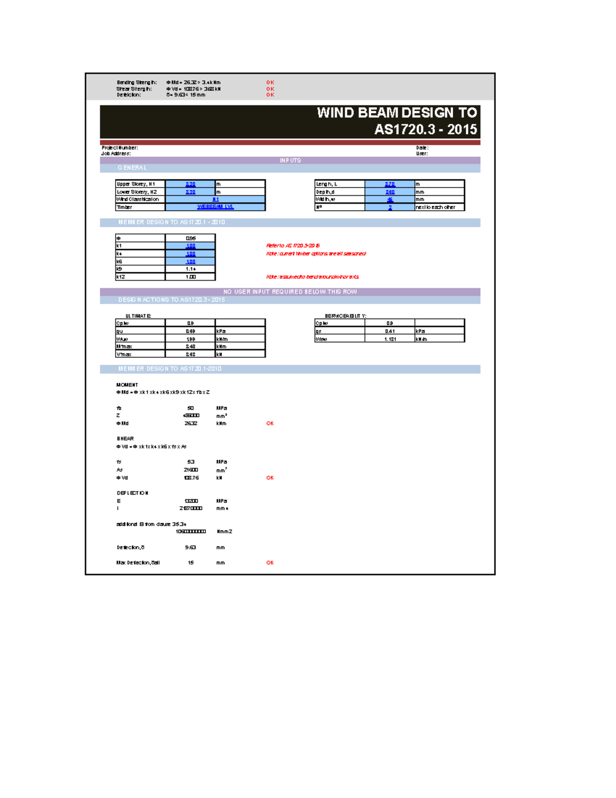 B7 - Wind Beam Design Guidelines to AS1720.1 & AS1720.3 - Studocu