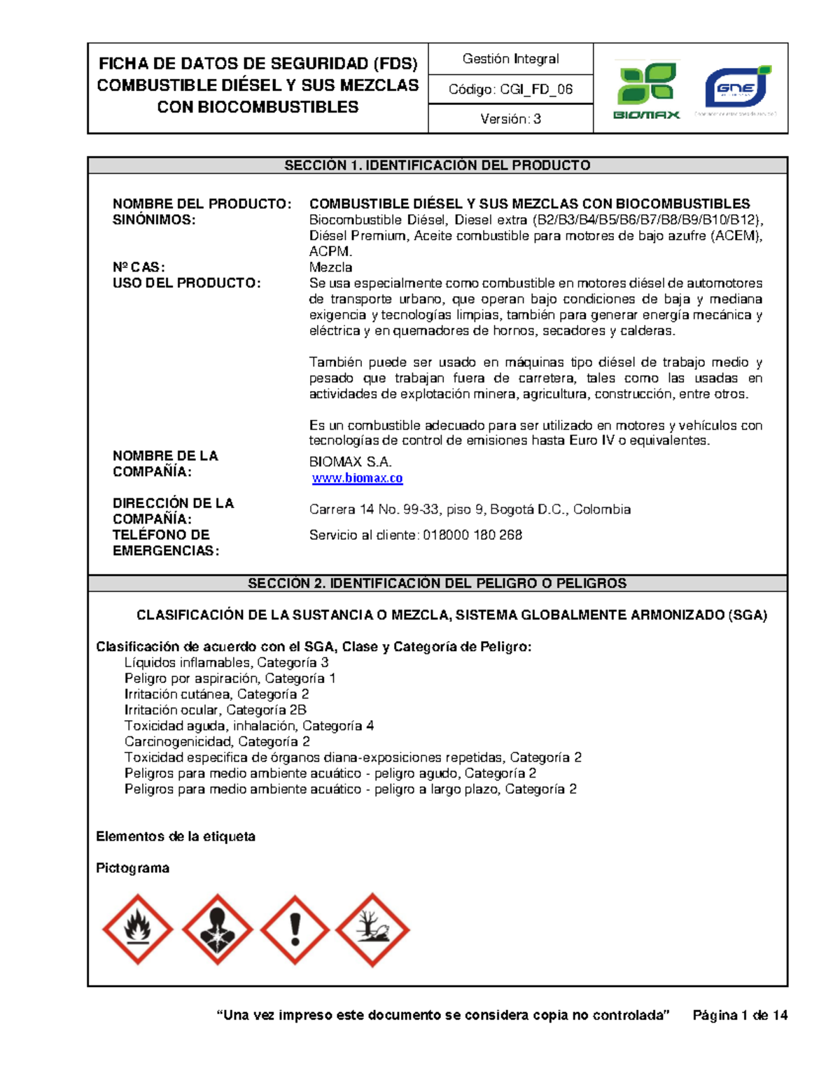 FDS - CGI_FD_06 - Seguridad del Combustible Diésel y Biocombustibles ...