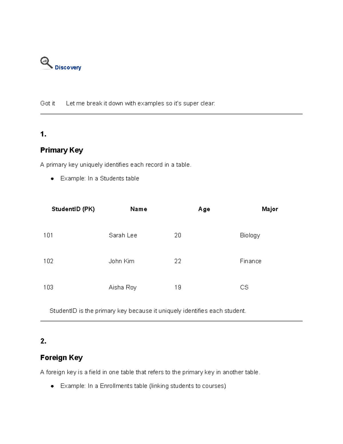 Database Design Principles & Normalization in MS Access - Studocu