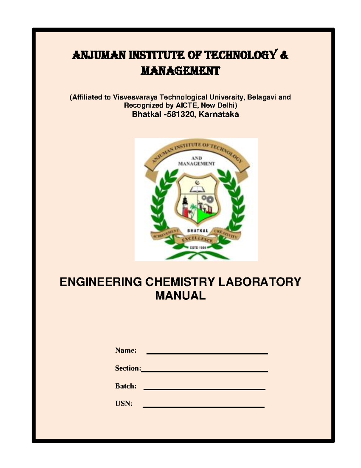 Chemistry Lab Manual: Volumetric & Instrumental Experiments (CORR ...