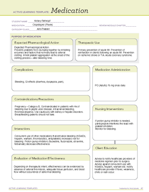 Pain Assessment - ATI Active Learning Template - ACTIVE LEARNING ...