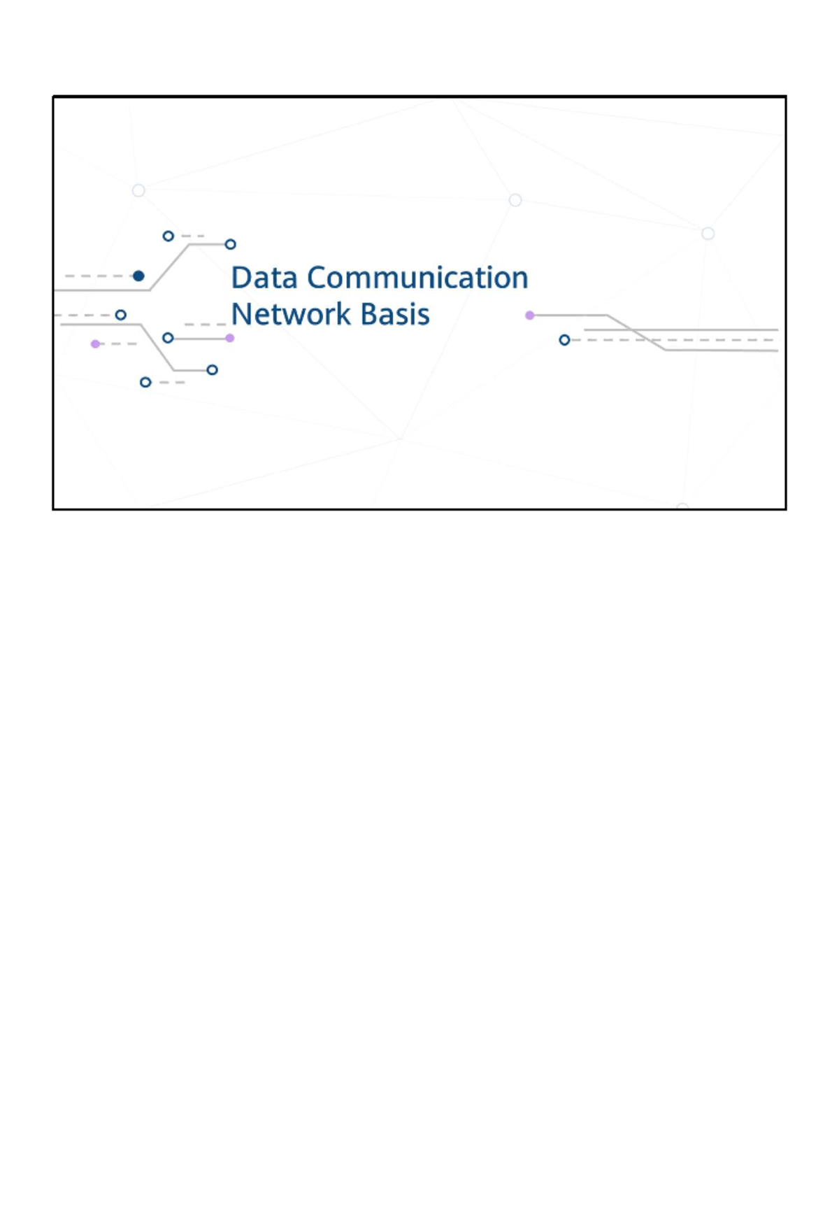 Comparison of Express Delivery vs. Network Communication (DCN 101 ...