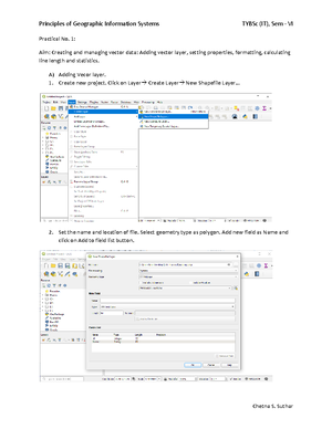 GIS Practical Steps - Practical – 1 Creating and Managing Vector Data: Adding vector layers ...