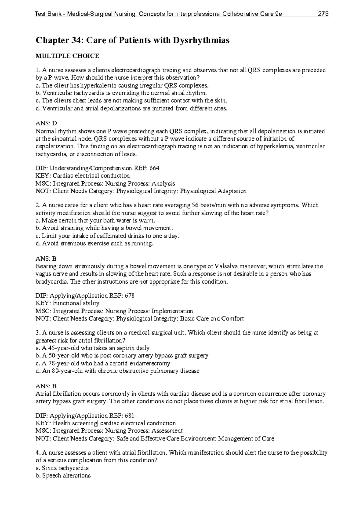 Chapter 45 Care of Critically Ill Patients with Neurologic Problems ...
