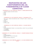 Respuestas de Módulo 2: Fundamentos de AWS Cloud - Studocu