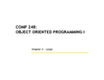 COMP 248 - Concordia - Object-Oriented Programming I - Studocu