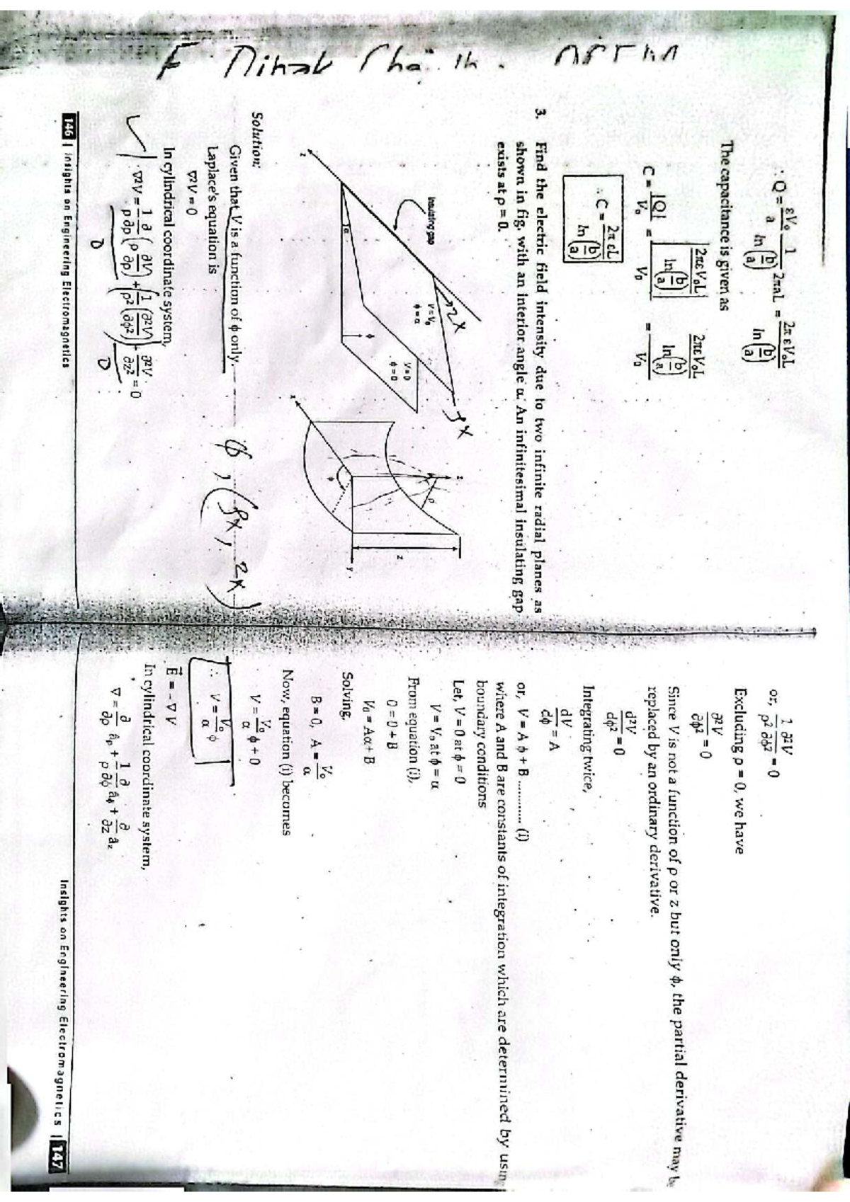 Emfw Uniqueness Problems in Engineering Electromagnetics - Studocu