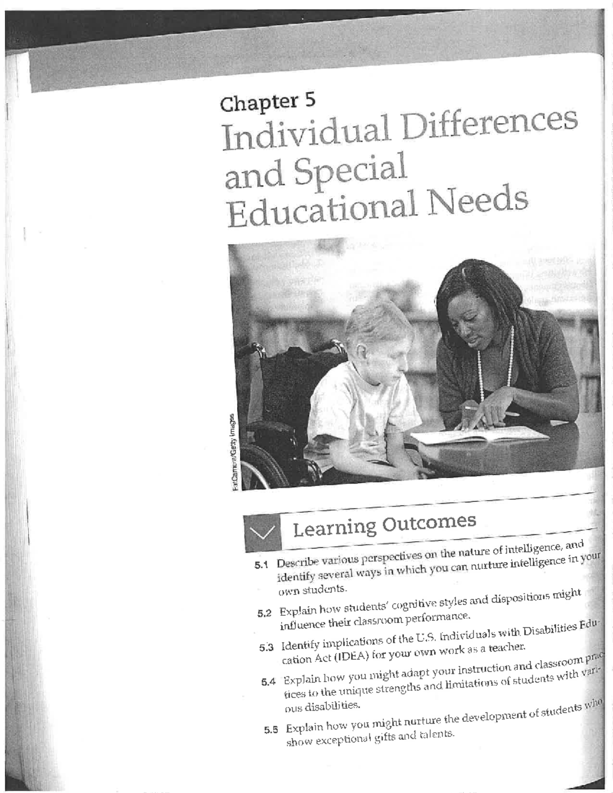 Chapter 5: Individual Differences & Special Educational Needs (EDU 101 ...