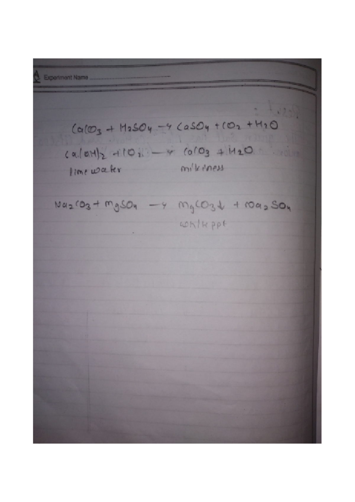 Chemistry Practical Study Material: Anion and Cation Detection ...