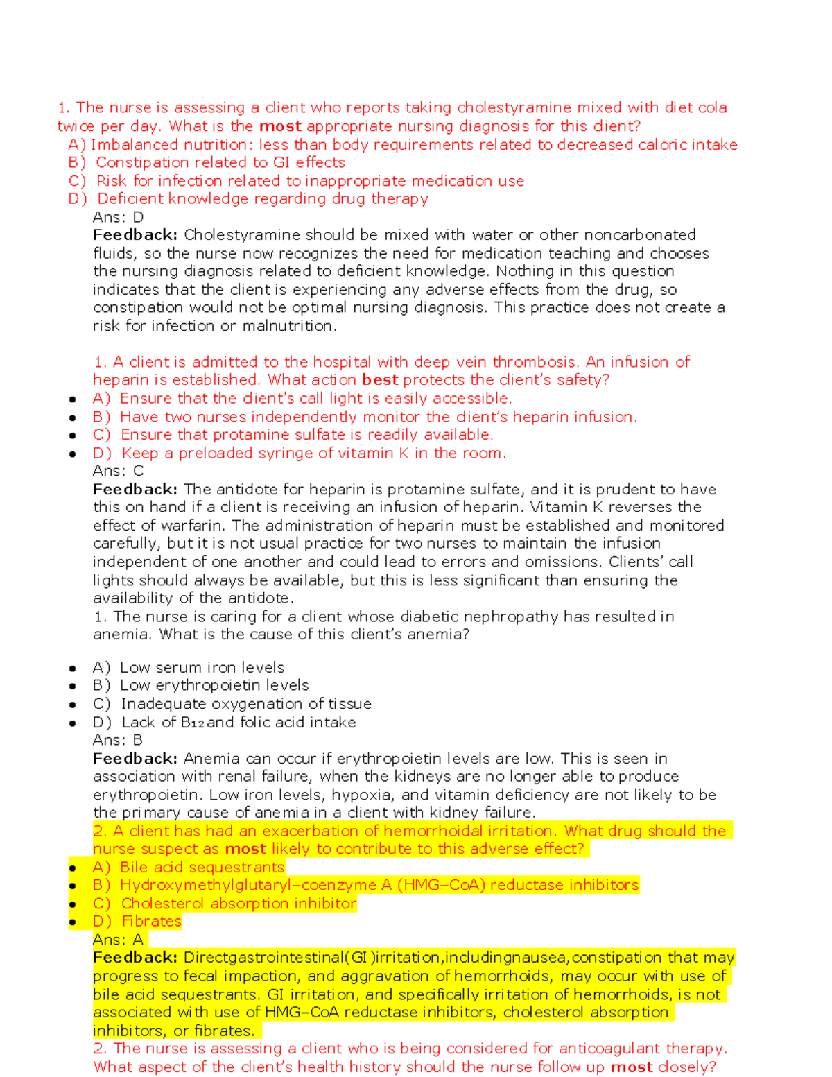 Final Exam Study Guide: Key Concepts and Critical Questions - Studocu