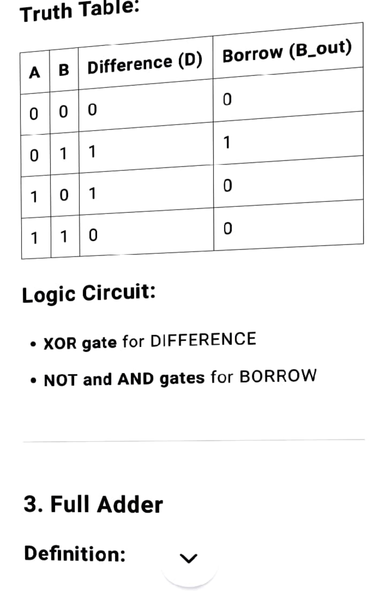 CSa 2 Sem Notes: Logic Circuits, Adders, and Multiplexers Overview ...